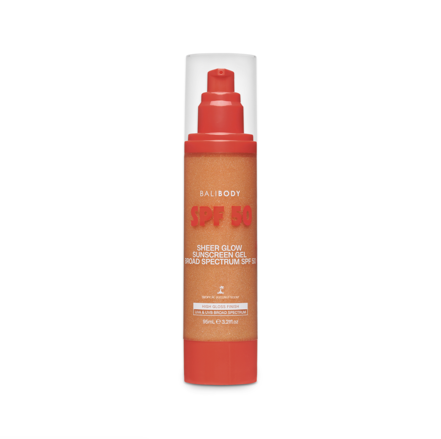 Sheer Glow Sunscreen Gel SPF50 - Сонцезахисний гель SPF50 з ефектом ...