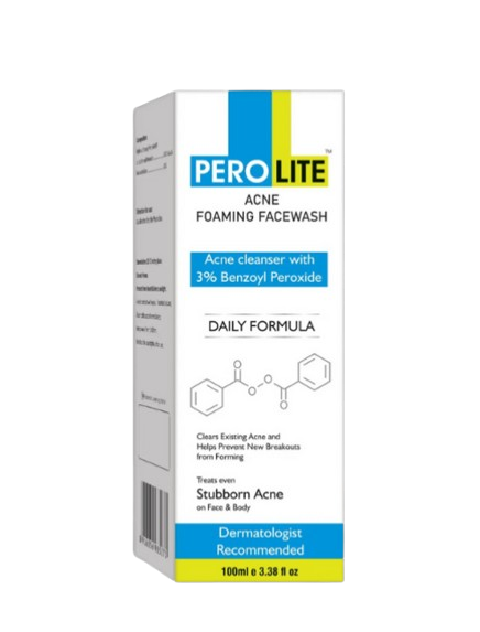 Засіб для вмивання з бензоїл пероксидом 3% PEROLITE - N001506